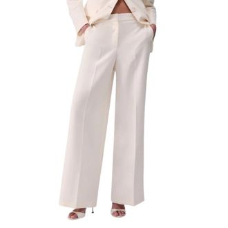 Liu Jo Array Weite Hose - - Trousers - Damen - Wei&szlig; - S