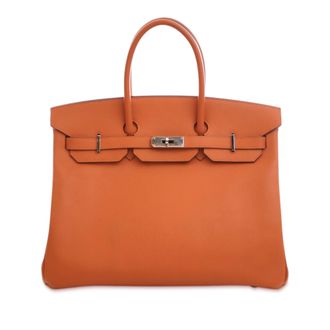 Herm&egrave;s Feu Epsom Birkin Retourne 35
