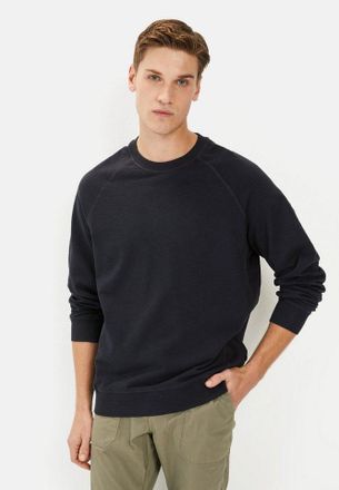 Camel Active Sweatshirt aus reiner Baumwolle Langarm Rundhals
