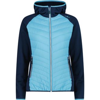 F.lli Campagnolo Damen Hybrid Hoodie Jacke, blue ink, XL