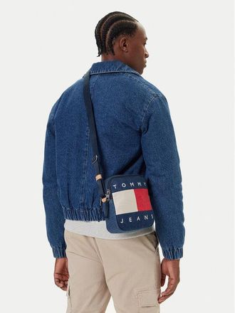 Tommy Jeans Umh&auml;ngetasche Tjm Archive Denim Reporter AM0AM13814 Blau