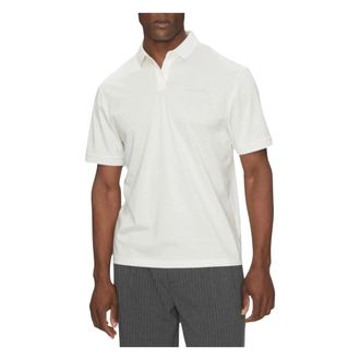 John Richmond Wei&szlig;es Poloshirt Einfacher Stil - - Tops - Herren - Wei&szlig; - 2XL