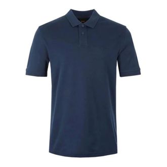HUGO BOSS Homme, Tops, Bleu, Taille: L Polo Slim Fit en Coton