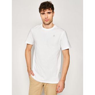 G-Star T-Shirt Base-S D16411-336-110 Wei&szlig; Regular Fit