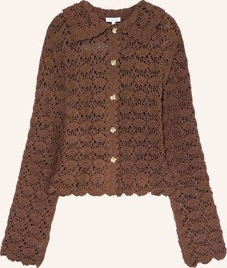 Mrs & Hugs Mrs & Hugs H&auml;keljacke braun