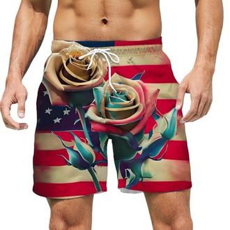 Generic Short de plage d&eacute;t&eacute; pour homme - Pantalon de plage d&eacute;contract&eacute; tendance confortable am&eacute;ricain respirant, gris, XL