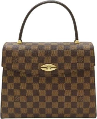 Louis Vuitton Sac &agrave; main Pre-owned Damier Malletier - Femme - Pre-owned - Brun - Taille: ONE Size