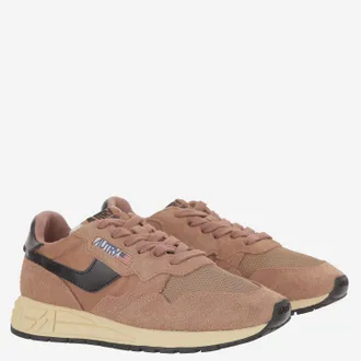 Autry Womens Sneakers Reelwind Brown Leather Trainers