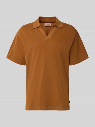Scotch & Soda Relaxed Fit Poloshirt in Pique-Optik