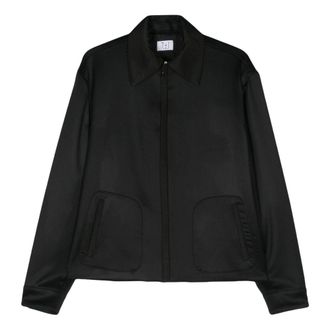 Winnie New York Schwarze Anthony Blouson Jacke - - Jackets - Herren - Schwarzk - L