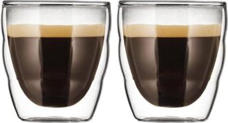 Bodum 11477-10 - Pilatus - Set de 2 Verres Double Espresso - 8 cl (Lot de 2)
