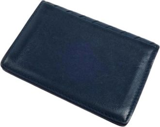 Bottega Veneta Porte-cartes doccasion - Homme - Pre-owned - Bleu - Taille: ONE Size