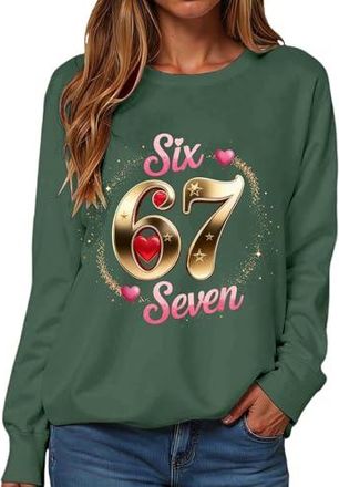 Generic Sweatshirt Hommes Couple Sans Capuchon Sweat &agrave; Capuche Moche Impression 3D Pull Oversize Sweats Festifs Tendance Moderne Manches Longues D&eacute;contract&eacute; C