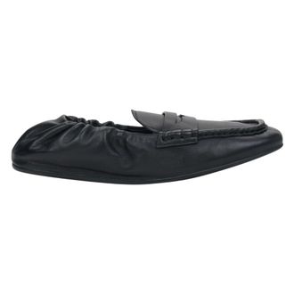 Estro & Luminara Femme, Chaussures, Noir, Taille: 39 EU Mocassins Souples avec Contrefort de Talon Doux