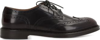 Doucal's Oxford-Schuhe mit Budapestermuster - Rot