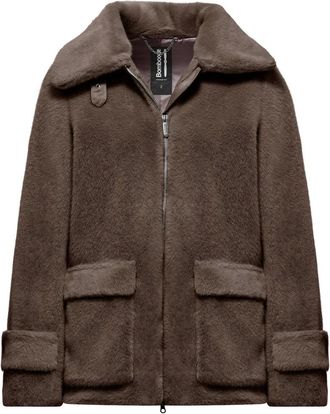 Bomboogie Femme, Vestes, Brun, Taille: 36 FR Faux Fur & Shearling Vestes