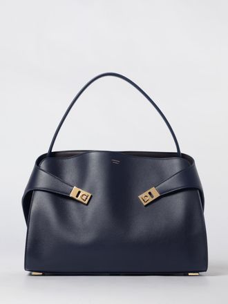 Ferragamo Sac Port&eacute; &eacute;paule FERRAGAMO Femme couleur Bleu Marine