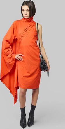 Balenciaga Draped Midi Dress