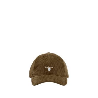 Barbour Casquette en velours c&ocirc;tel&eacute; de coton