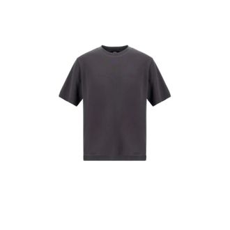 Herno Homme, Tops, Gris, Taille: M T-shirt &agrave; Bord Continu