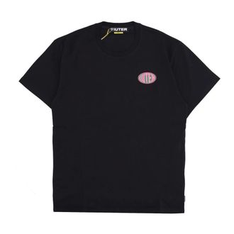 Iuter Iuter, Homme, Tops, Noir, Taille: XL Tee Homme Noir Manches Courtes Crew