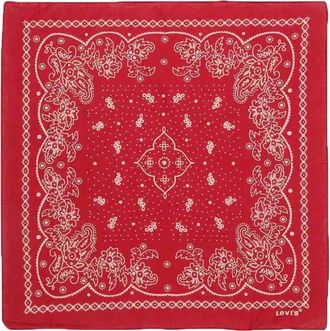 Levi's unisex, Accessoires, Rouge, Taille: ONE Size Bandana Cache-coeur Cache-col