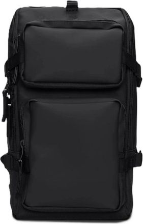 Rains Homme, Sacs, Noir, Taille: ONE Size Trail Cargo Backpack W3
