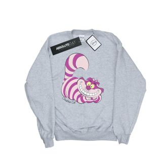 Disney Alice In Wonderland Cheshire Cat Sweatshirt f&uuml;r Herren (Grau)