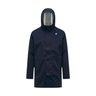 K-Way Homme, Manteaux, Bleu, Taille: L Parka 3/4