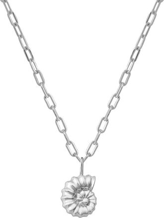 Glanzst&uuml;cke M&uuml;nchen Halskette - Sterling Silber Halskette Muschel - Gr. unisize - in Silber - f&uuml;r Damen