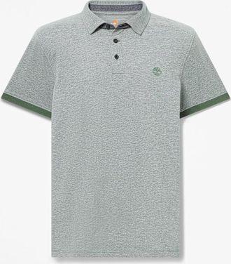 Timberland Kurz&auml;rmeliges Baboosic Brook Oxford-Polohemd f&uuml;r Herren in Dunkelgr&uuml;n, Herren, Gr&uuml;n, Gr&ouml;&szlig;e