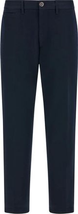 Boggi Milano Homme, Pantalons, Bleu, Taille: W30 Pantalon en Coton Stretch