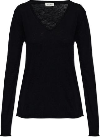 American Vintage Femme, Tops, Noir, Taille: 38 FR T-shirt Jacksonville