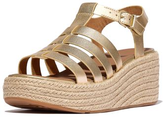 FitFlop Plateau Espadrille JF5 Damen Sandalen