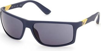 Web Eyewear Homme, Accessoires, Bleu, Taille: ONE Size Lunettes de soleil We0293-6392V