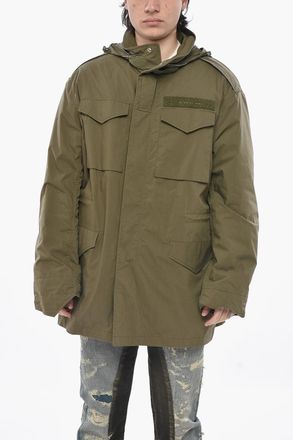 Givenchy Multitaschen-Parka aus Baumwollmischung mit abnehmbarer Kapuze Givenchy