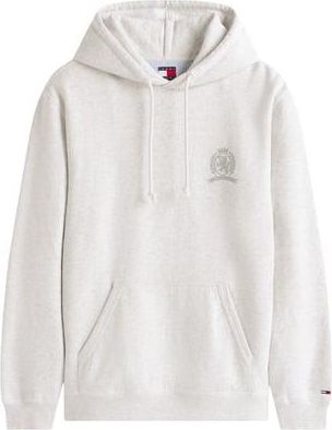 Tommy Hilfiger Kapuzenpullover aus Baumwollmischung in Grau
