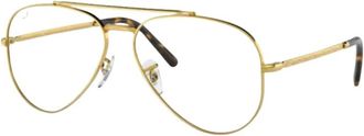 Ray-Ban unisex, Accessoires, Jaune, Taille: 55 MM New Aviator