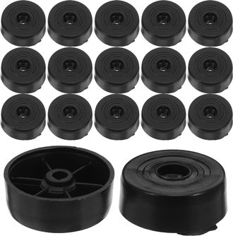 OSALADI 24st&uuml;cke Schraubf&uuml;&szlig;e F&uuml;r M&ouml;bel Kleine Gleiter Aus Kunststoff Zur Erh&ouml;hung Der H&ouml;he Schutz Von Holzb&ouml;den Und Fliesen Montage F&uuml;r Sofaf&uuml;&szlig;e Und Stuhlf&uuml;&szlig;e