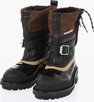 Dsquared2 Combat-Stiefeletten Color Block mit seitlichem Rei&szlig;verschluss Dsquared2
