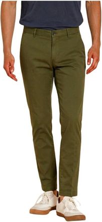 Mason's Homme, Pantalons, Vert, Taille: XL Pantalon Chino Milano