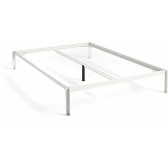 HAY [GEBRAUCHT] B-Ware Hay Connect Bett Bettgestell Stahlbettgestell Schlafzimmerbett 140 X 200 Cm Wei&szlig;