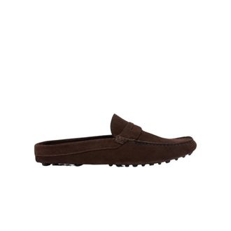 Scarosso Homme, Chaussures, Brun, Taille: 40 EU Mules Penny Driver en Daim Marron