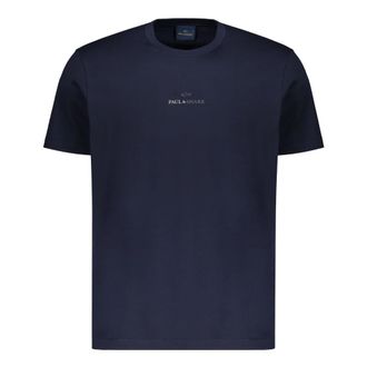 Paul & Shark Rundhals Kurzarm T-Shirt - - Tops - Herren - Blau - L