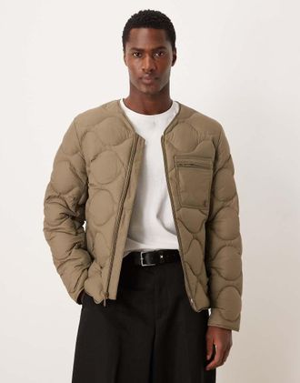 Calvin Klein Jeans Doudoune ultra l&eacute;g&egrave;re - Kaki-Vert