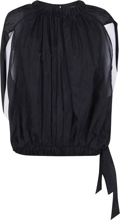 Semicouture Femme, Blouses et Chemises, Noir, Taille: 40 FR Muslin Shirt