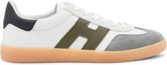 Hogan Low-Top Sneaker - White Leather Sneakers - Gr. 10_5 - in Wei&szlig; - f&uuml;r Damen