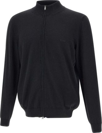 HUGO BOSS Homme, Pulls, Noir, Taille: XL Cardigan Balonso-L