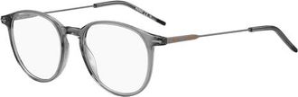 HUGO BOSS BOSS HUGO HG 1206 Lunettes de Soleil, Gris fonc&eacute; Ruthenium, 50 Homme