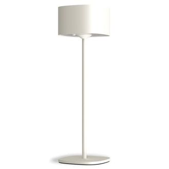 Calex Serino Lampe de Table Rechargeable, Lumière Sans Fil, Intérieur & Extérieur, À Piles, Contrôle Tactile, Variable, Sable